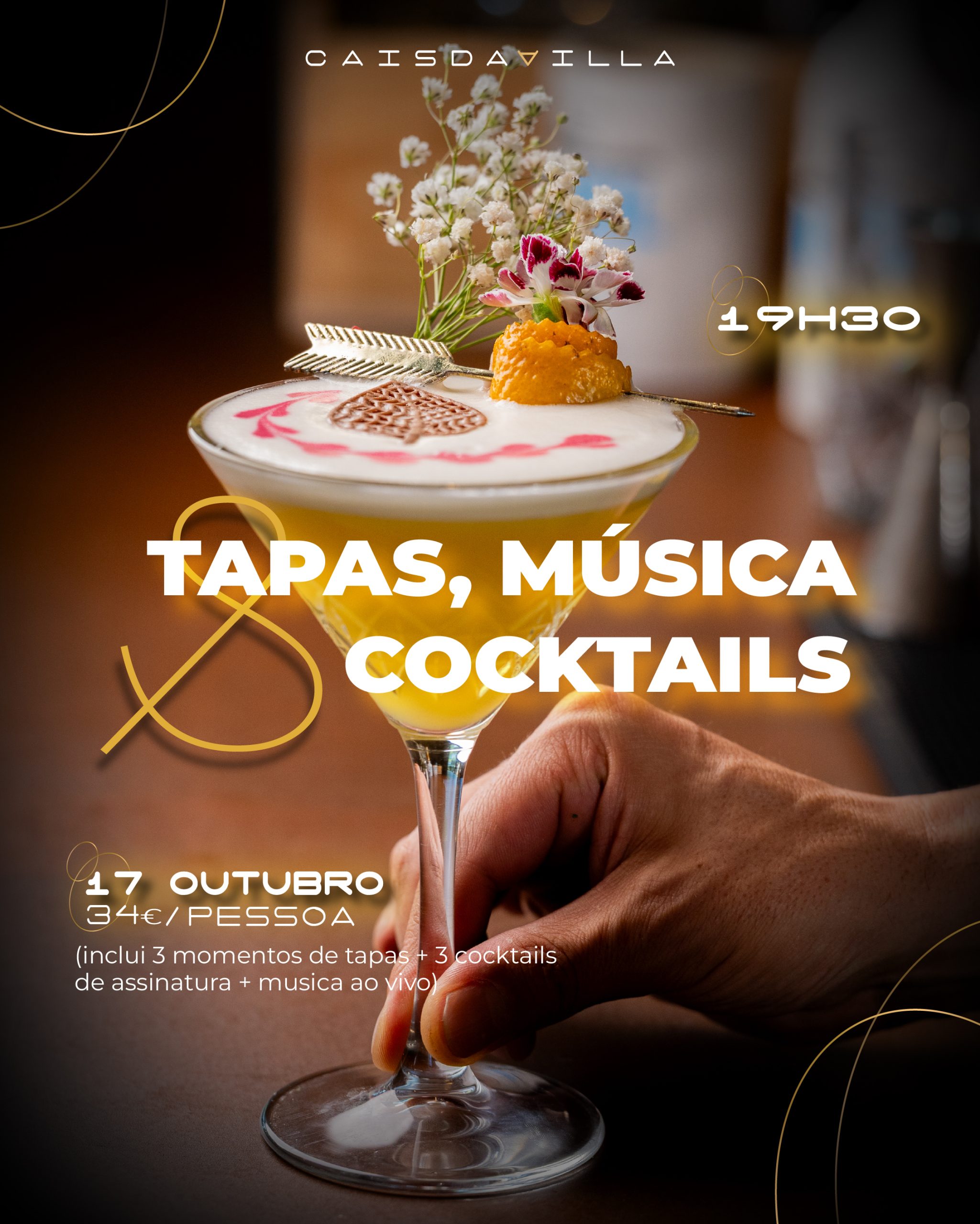Tapas, Música & Cocktails (17 de outubro)